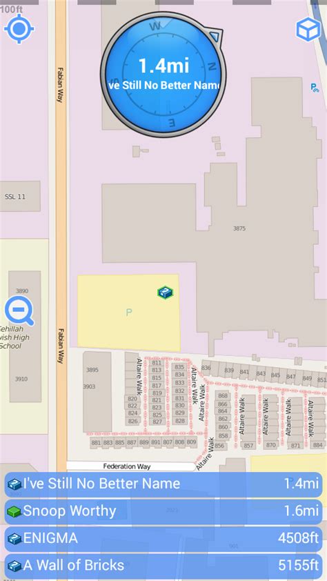 New Display Mode Map With Compass Overlay Official Geocaching® Apps Geocaching Forums