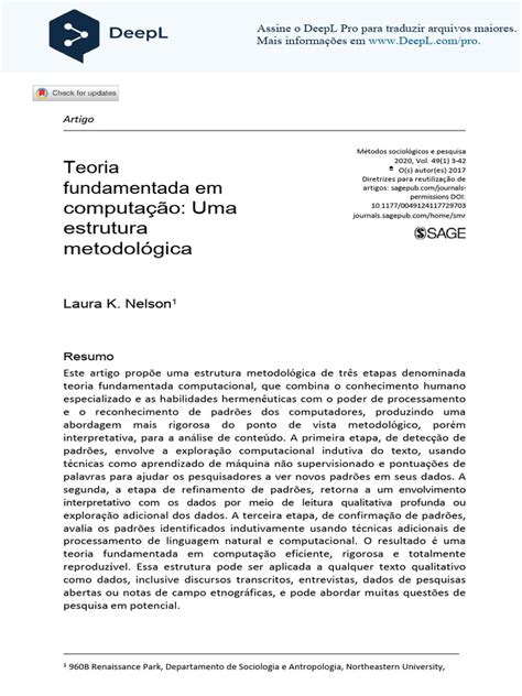 2020 01 01 Computational Grounded Theory Artigo Pt 1 Pdf