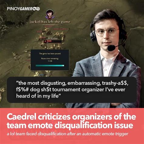 Caedrel Criticizes Organizers Of The Team Emote Disqualification Issue
