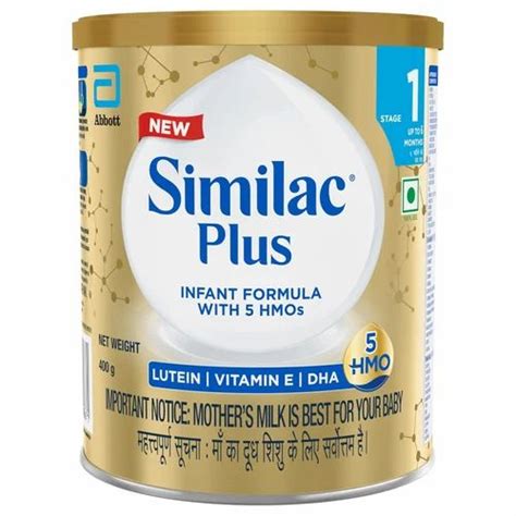 Similac Plus Stage 1 Infant Formula Up To 6 Months 400g Tin At ₹ 760piece Similac Milk