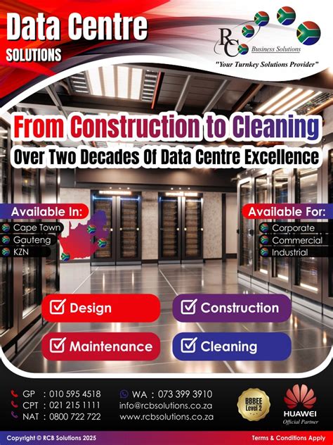 Data Centre Solutions From Construction To Cleaning Over Two