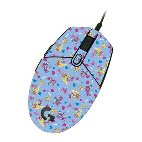 Castle Unicorns Skin For Logitech G203 Lightsync Prodigy — Mightyskins