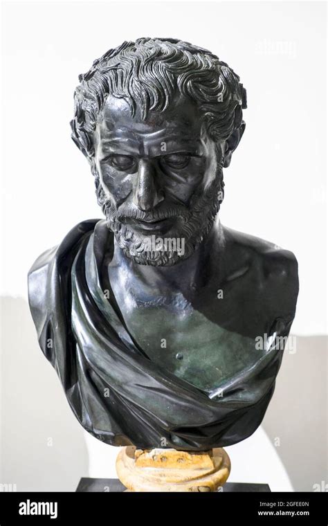 Democritus C 460 C 370 Bc Ancient Greek Pre Socratic Philosopher