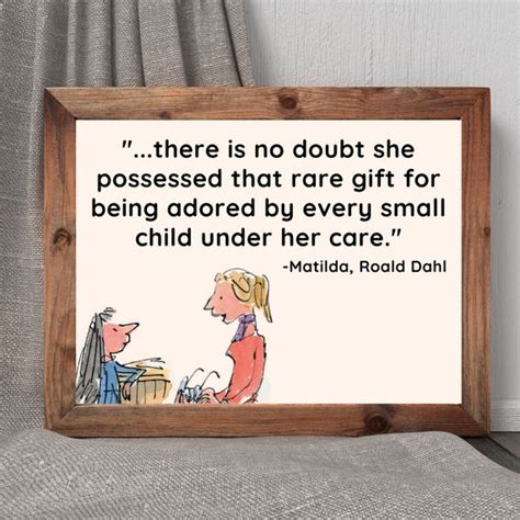 Roald Dahl Matilda Quotes Book Friends Forever Roald Dahl Roald