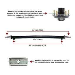 Dexter® Axle 5200 Lb Standard Spring Dexter® Trailer Axle 95 Hub