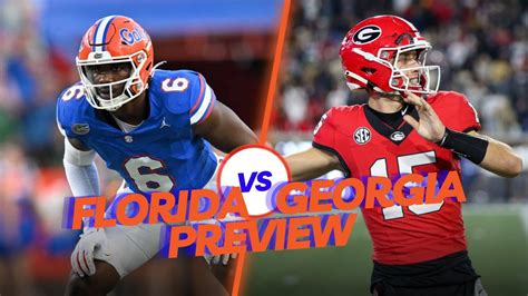 The Way Too Early Florida Georgia Game Preview Youtube