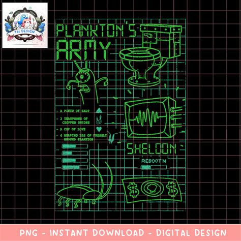 Spongebob Squarepants Planktons Army Karen Data Grid Logo P Inspire