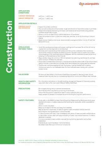 Bituminous Waterproofing Membranes At ₹ 1550roll Dahisar East