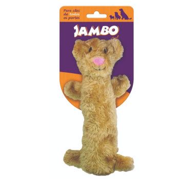 Brinquedo Pelúcia Mordedor Barriguinha Plush Tigre Jambo Para Cães
