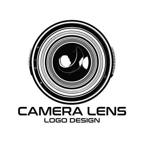 Premium Vector Camera Lens Vector Logo Design