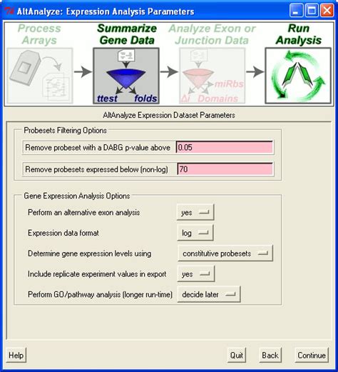 Tutorial 1 Analyzing Conventional Microarrays Altanalyze