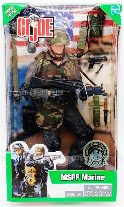 Gi Joe Mspf Marine Action Figure 2003 Hasbro 81863 We R Toys