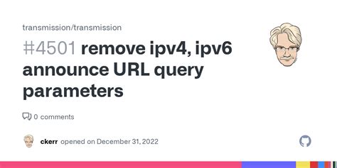 Remove Ipv4 Ipv6 Announce Url Query Parameters · Issue 4501