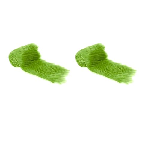 Faux Fur Fabric Trim For Crafts Apple Green Fur Fabric Fur Trim For Gnome Fuzzy Craft Fur