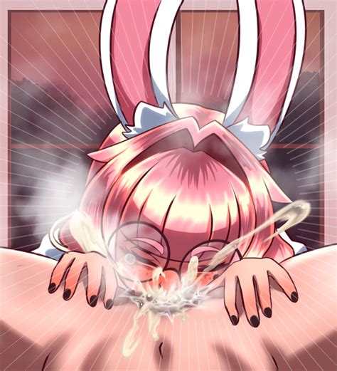 Rule 34 Bunny Girl Fellatio Miku Pinku Pink Eyes Pink Hair Virtual