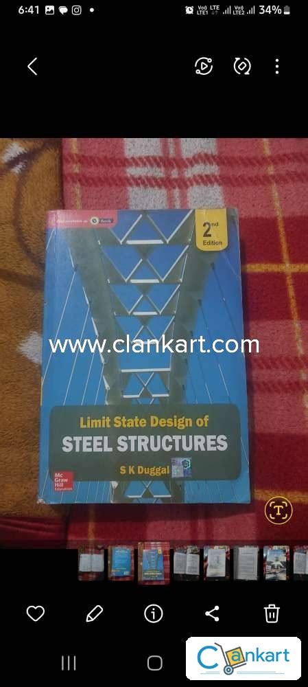 Buy Limit State Design Of Steel Structures Book In Excellent Condition At
