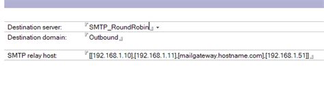 Seamless Smtp Failover And Round Robin In Outbound Domino Connections