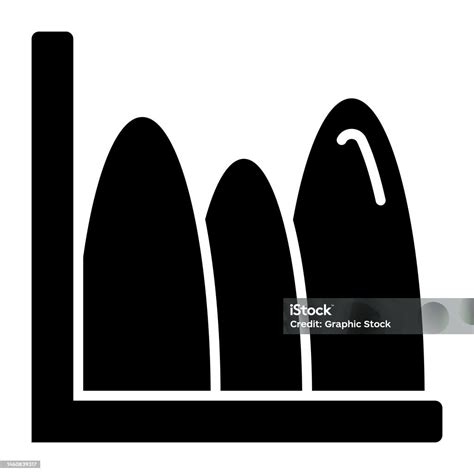 Wave Chart Vector Icon Continuous Data Stock Illustration Download