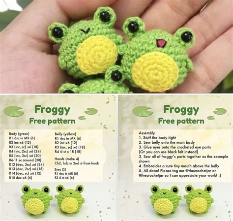 Free Chunky Frogs Crochet Pattern Artofit