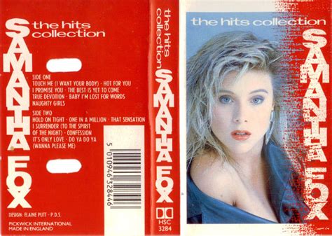 Samantha Fox The Hits Collection 1989 Dolby Cassette Discogs