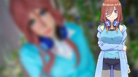 Miku Nakano De The Quintessential Quintuplets Cobra Vida En El Cosplay