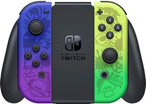 Buy 2022 Nintendo Switch Oled Splatoon 3 Limited Edition Splatoon 3 Game Blue And Yellow