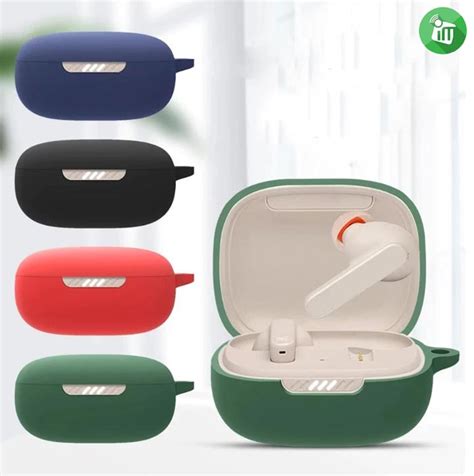 Pod Pocket Silicone Cover For JBL Live Pro With Keychain