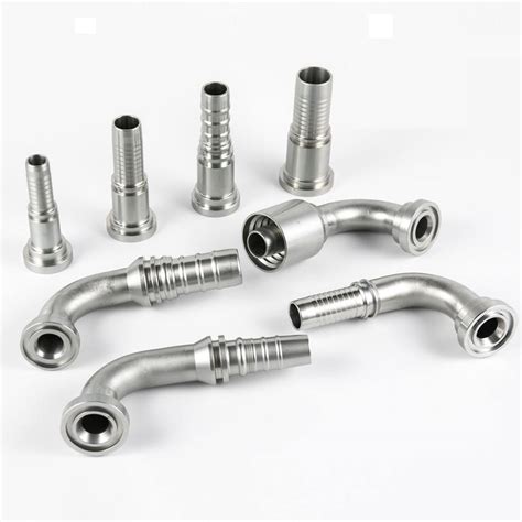 Npt Jic Sae Bsp Metric Stainless Steel High Pressure 45 90 Degree