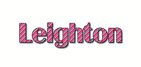 Leighton Logo Herramienta De Diseño De Nombres Gratis De Flaming Text
