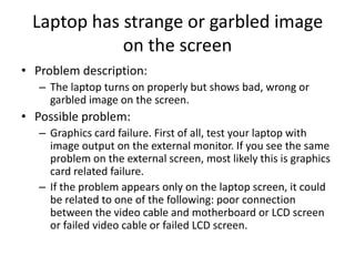 Laptop Repair PPTX Laptops Computing