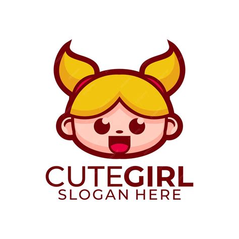 Premium Vector Cute Girl Vector Character