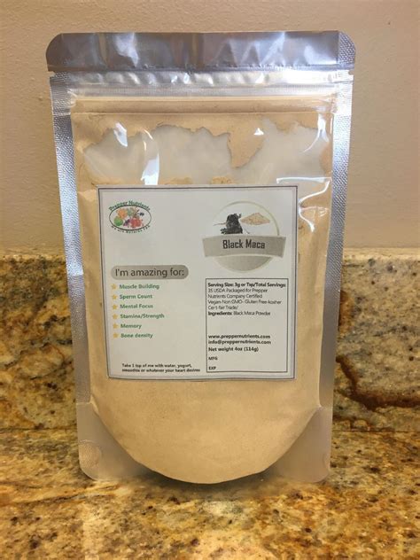 Black Maca 4oz