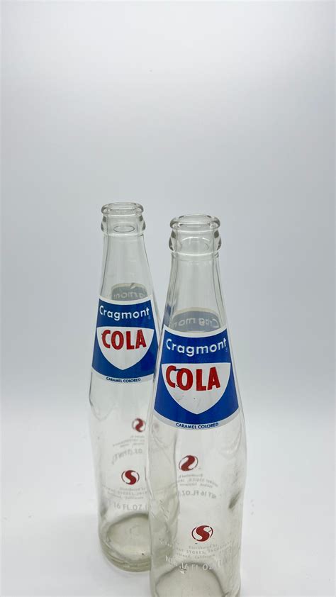 Vintage Cragmont Cola Bottle Etsy