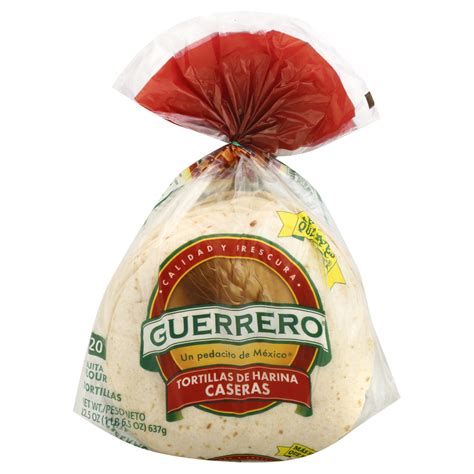 Guerrero Tortillas Flour Fajita Main