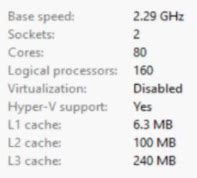 Known UI Limitation Of The CPU Information In Windows Server Windows Server Microsoft Learn
