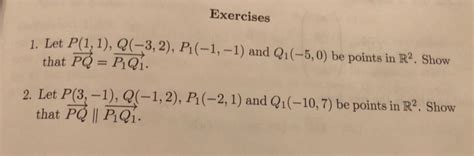 solved exercises 1 let p 1 1 3 2 pi 1 1 and q1 5 0
