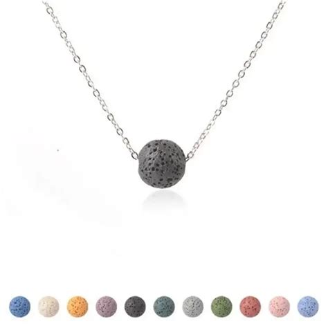 Lava Stone Necklace Aroma Diffuser