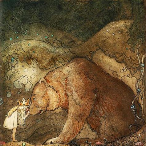 Amazing Free John Bauer Art Prints Of Scandinavian Fairytales Picture
