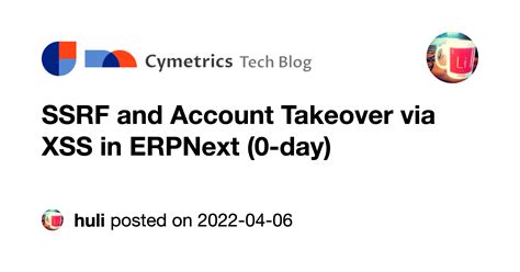 ssrf and account takeover via xss in erpnext 0 day