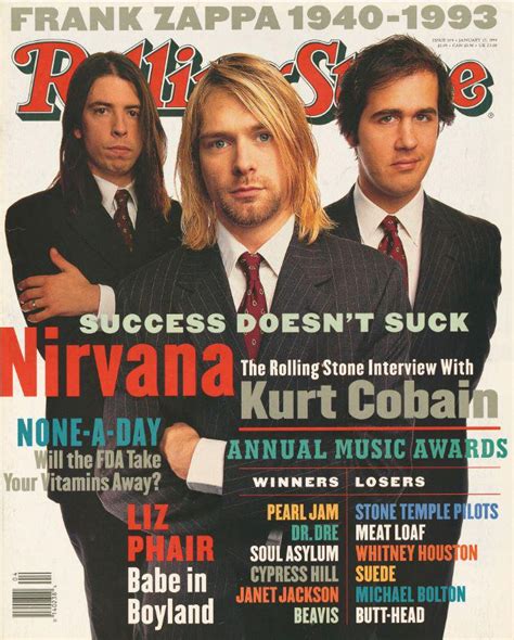 Rolling Stone January 27 1994 29 Years Ago Today Rnirvana