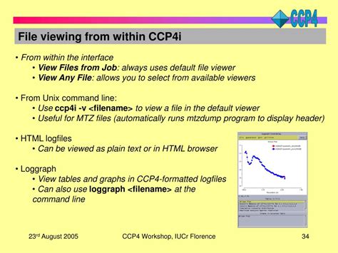 Ppt An Introduction To The Ccp4 Software Suite Ccp4i Files And