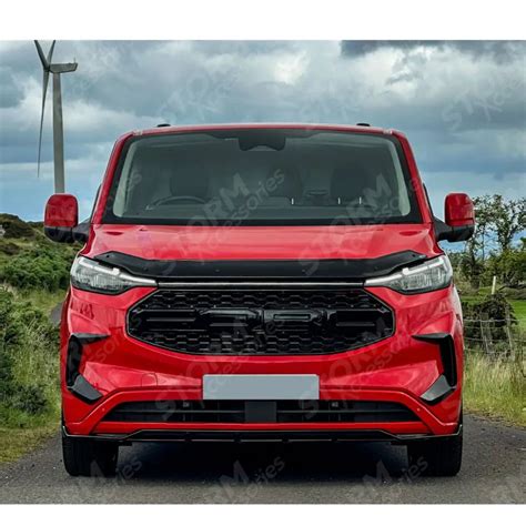 Ford Transit Custom Mk2 2024 On Lwb Full Low Line Aero Kit V2 In Gloss