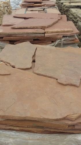 Colorado Rosa Flagstone In Tyler Tx All Natural Stone And Grass