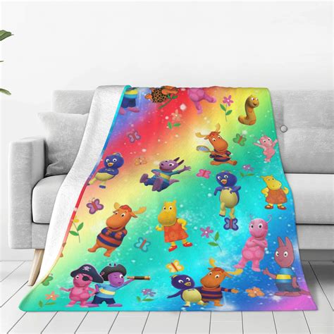 The Backyardigans Soft Lightweight Bed Blankets Plush Fuzzy Cozy