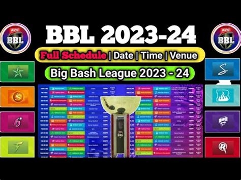 2023 24 Bbl Schedule Todays Cricket Match Baji Live Scores Baji