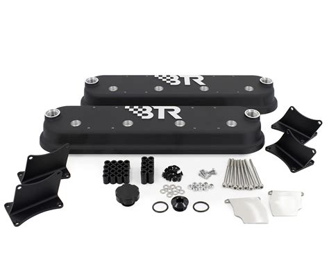 Btr Ls Black Valve Cover Set With Coil Mounts Automotive