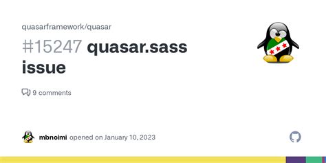 quasar sass issue · issue 15247 · quasarframework quasar · github