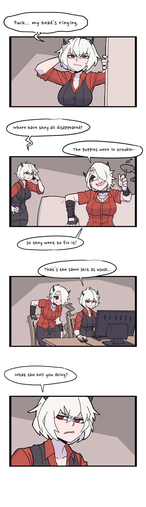 Sin Sisters Comic Rhelltaker