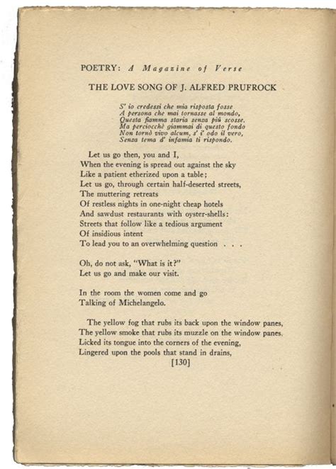 Prufrock Meaning
