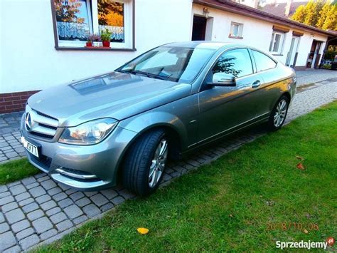 Merc C 180 Coupe 18156 Km 86 Tyśkm 2011r Fajnie Mruczy Zamiana